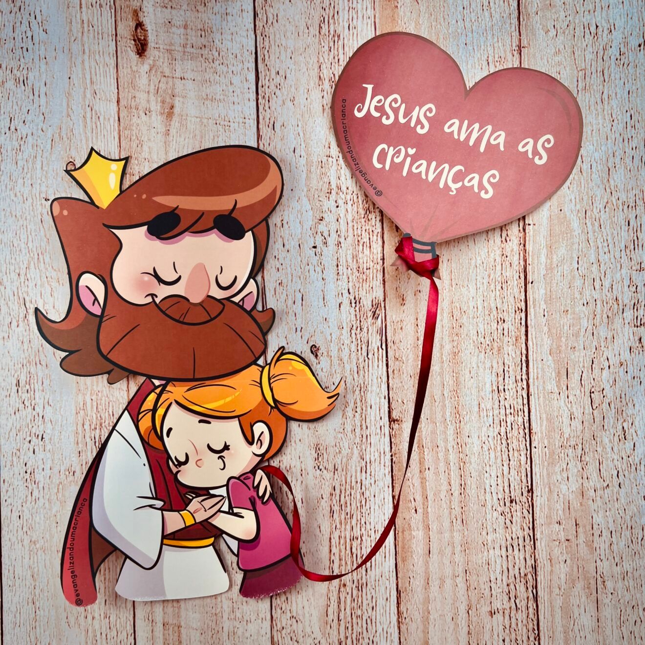 Marcador de Página – Evangelizando uma Criança