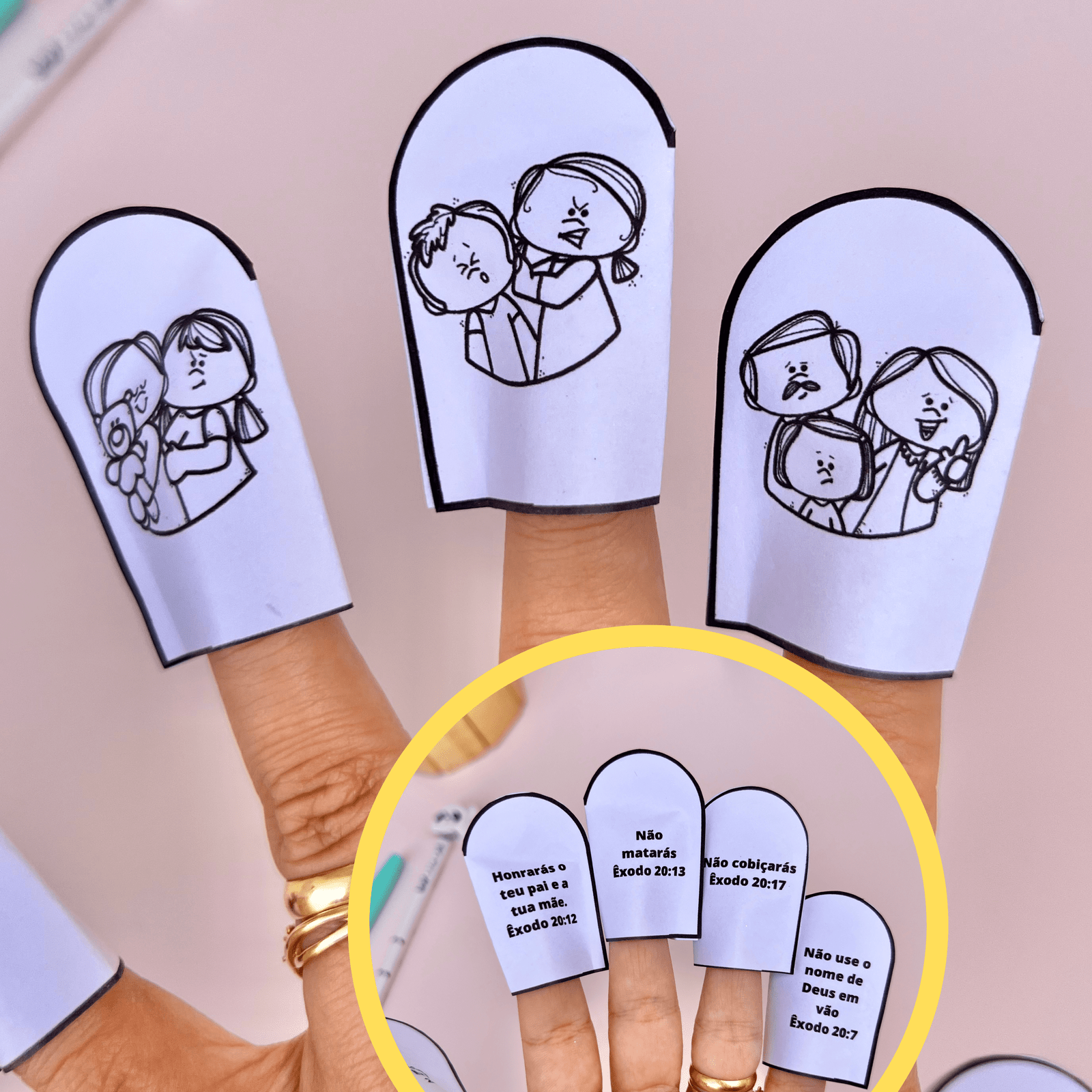 10 Mandamentos ( Plano de aula ) – Evangelizando uma Criança