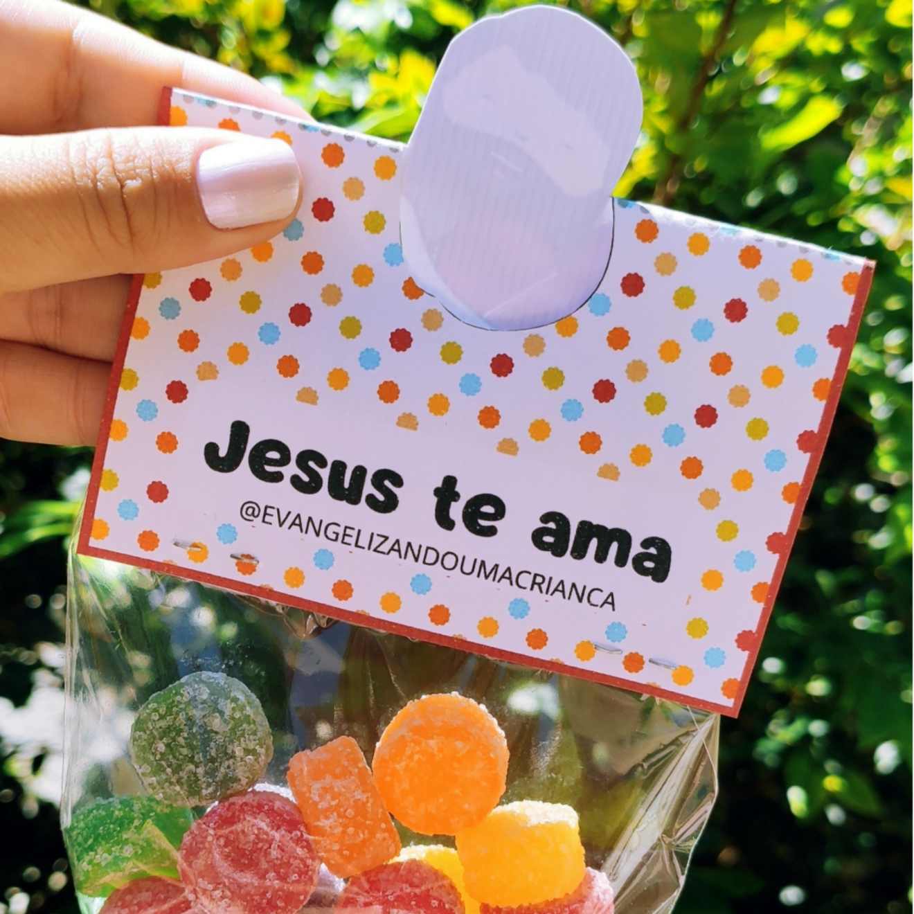 TAG – Jesus é a fonte que me dá vida e alegria – Evangelizando uma Criança