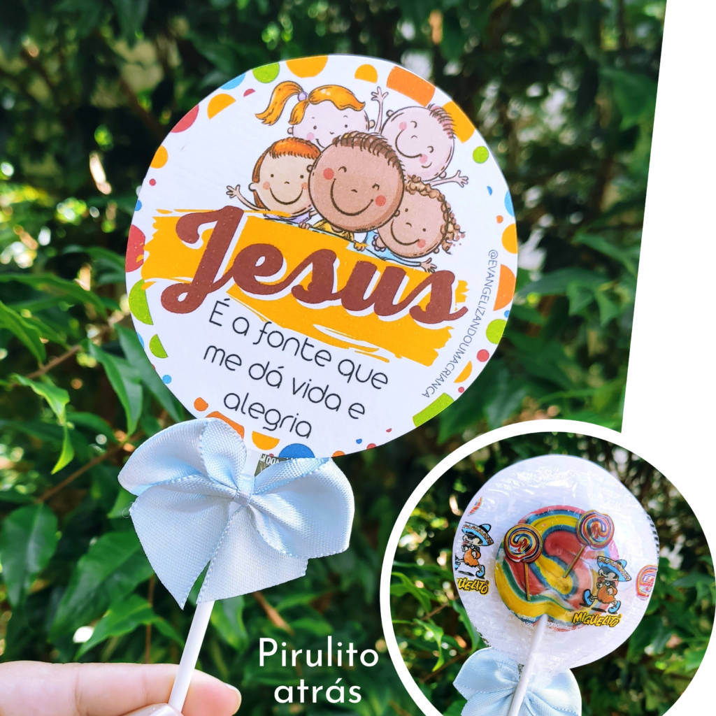 TAG – Jesus é a fonte que me dá vida e alegria – Evangelizando uma Criança