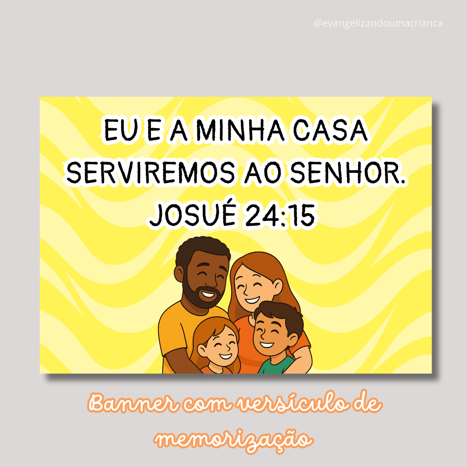 Com JESUS no lar – Evangelizando uma Criança